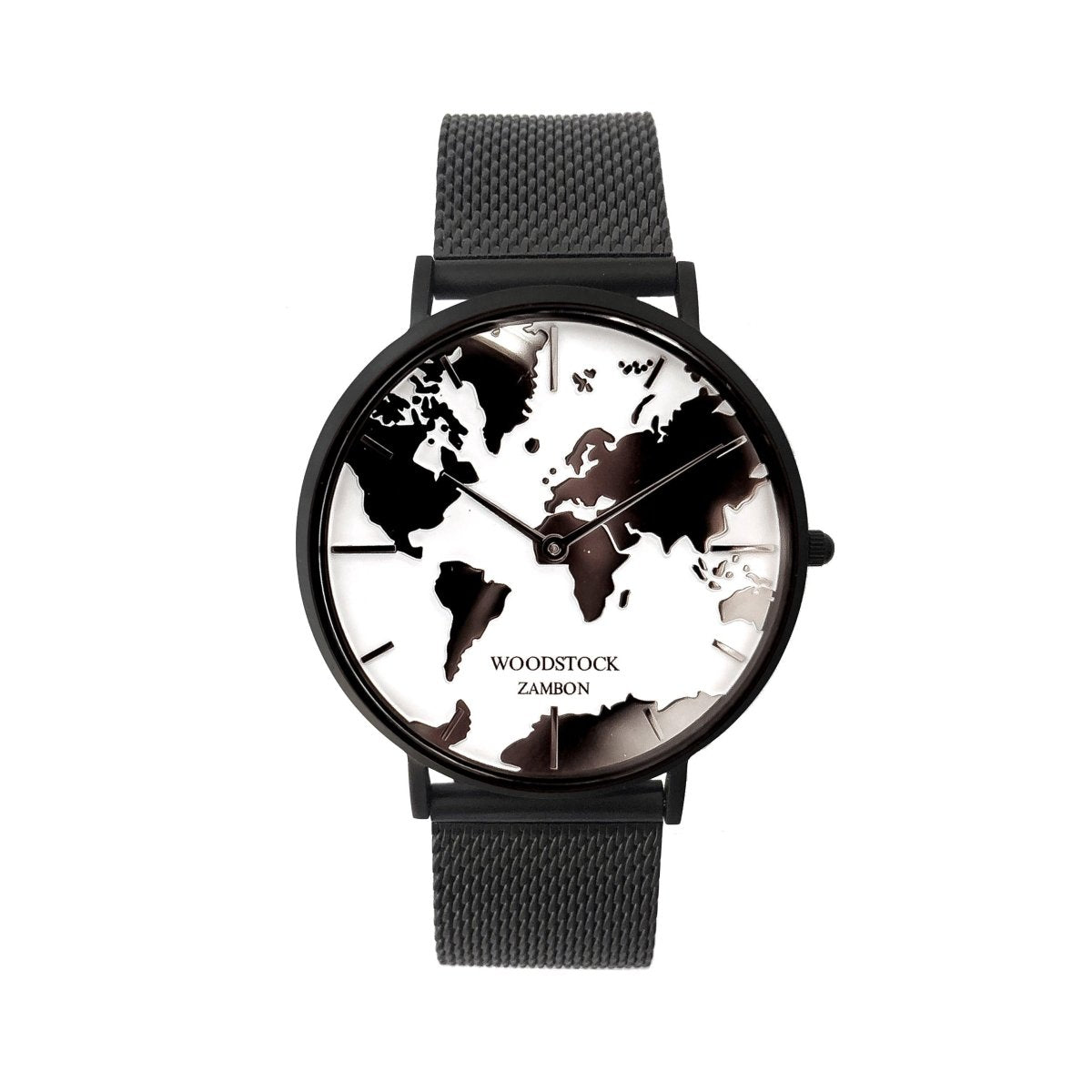 Classic World Map Waterproof Watch - Limited Edition – WOODSTOCK ZAMBON