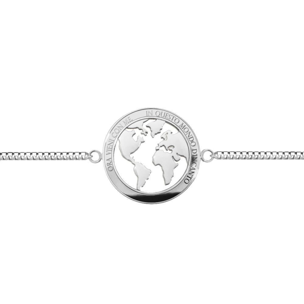 World Map Custom Bracelet – WOODSTOCK ZAMBON